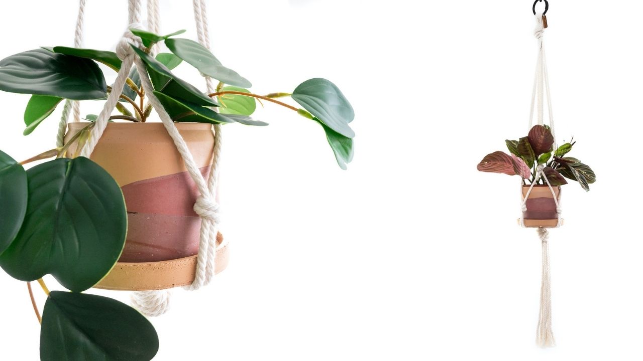 Macrame Planter How To - The Easiest Ever – Fringe & Free